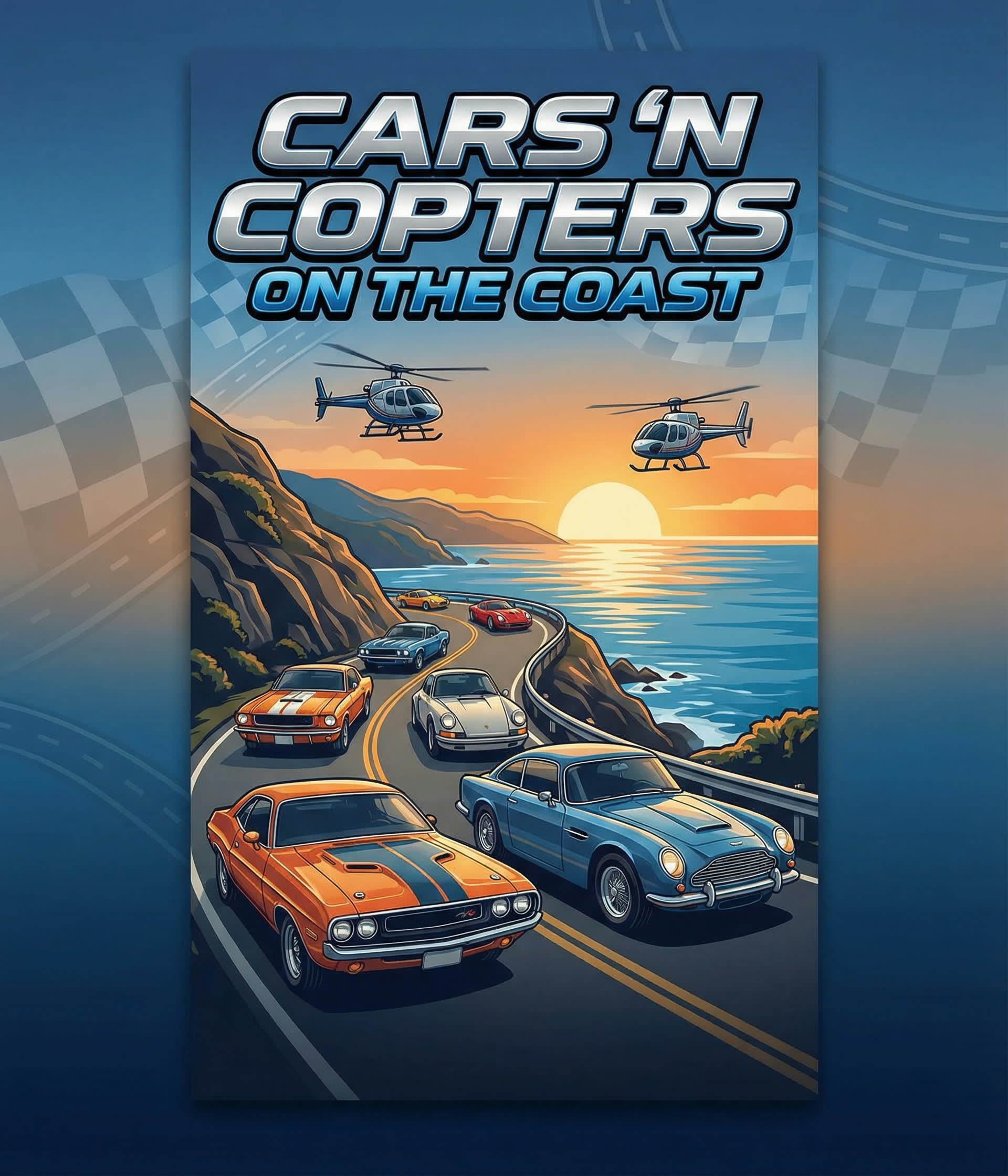 Cars 'N Copters On The Coast | 2025 | Huntington Beach, CA • iDriveSoCal