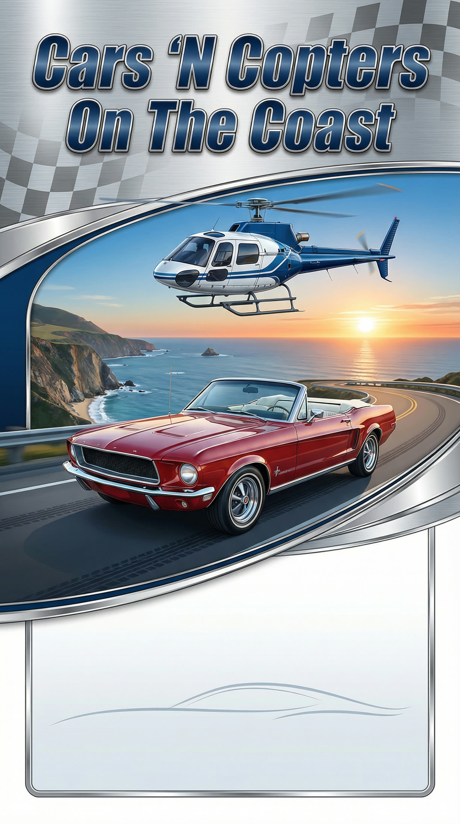 Cars 'N Copters On The Coast | 2025 | Huntington Beach, CA • iDriveSoCal
