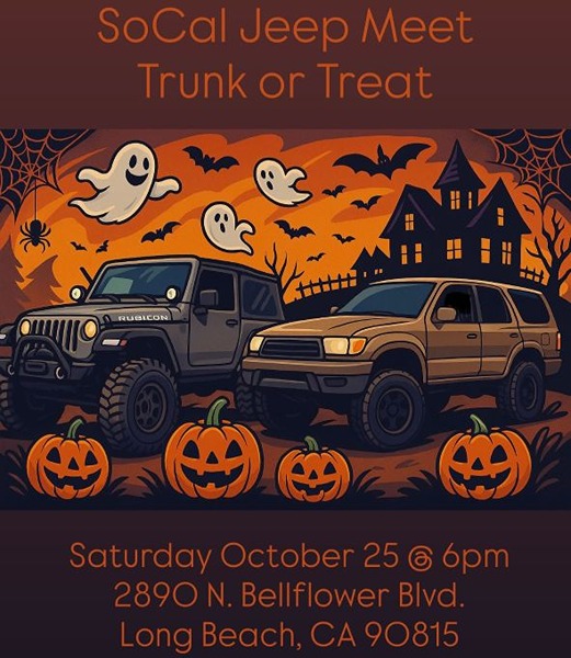 SoCal Jeep Meet Trunk Or Treat | 2025 | Long Beach, CA
