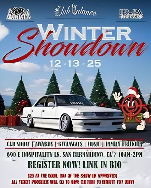 Winter Showdown Car Show | 2025 | San Bernardino, CA
