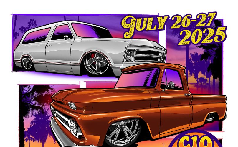 C10 Slo Down Truck Show | 2025 | Avila Beach, CA • iDriveSoCal
