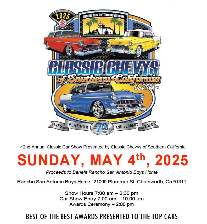 Classic Chevys of SoCal Car Show | 2025 | Chatsworth, CA