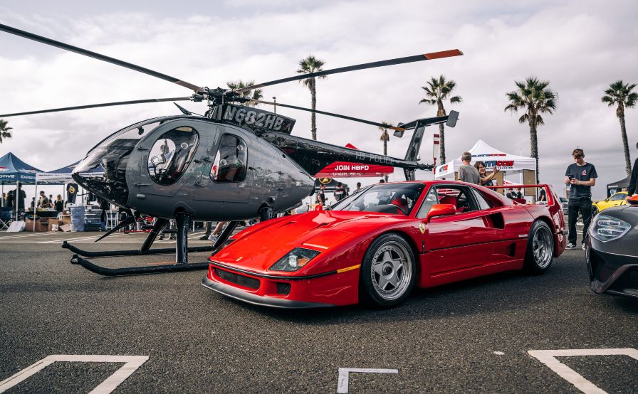 Hot Rods 'N Helos Car Show | 2025 | Huntington Beach, CA