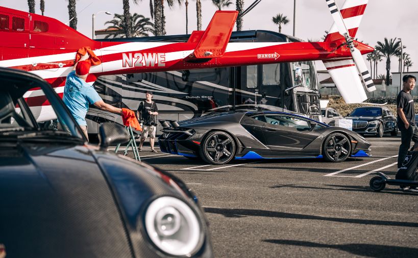 Hot Rods 'N Helos Car Show | 2025 | Huntington Beach, CA