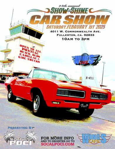 POCI Show And Shine Car Show | 2025 | Fullerton, California • iDriveSoCal