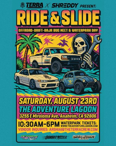 Ride And Slide Car Show | 2025 | Anaheim, CA