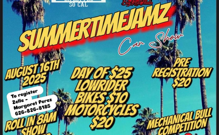 Summertime Jamz Car Show | 2025 | Covina, CA