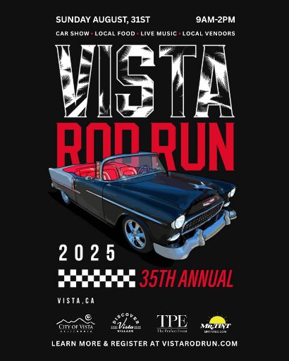 Vista Rod Run Car Show | 2025 | San Diego County, CA