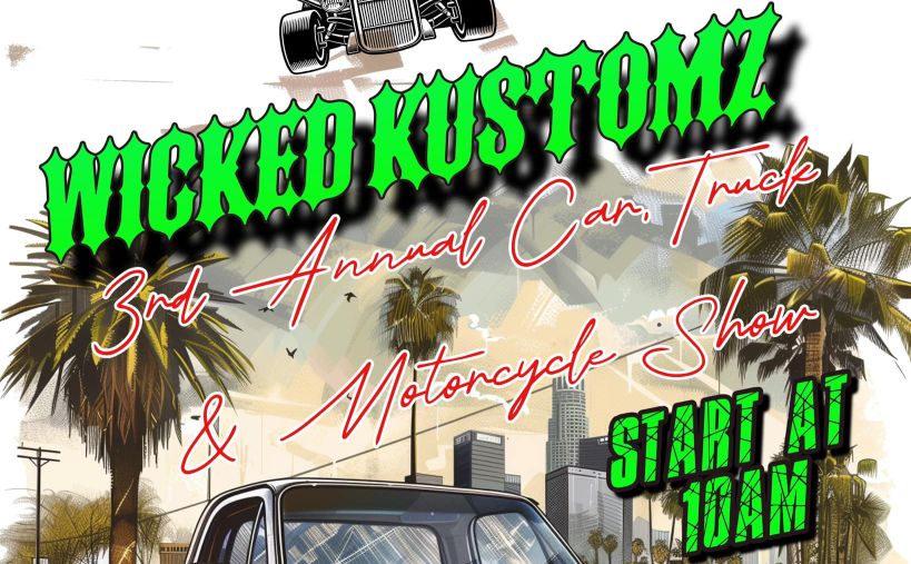 Wicked Kustomz Car Show | 2025 | Apple Valley, CA • iDriveSoCal